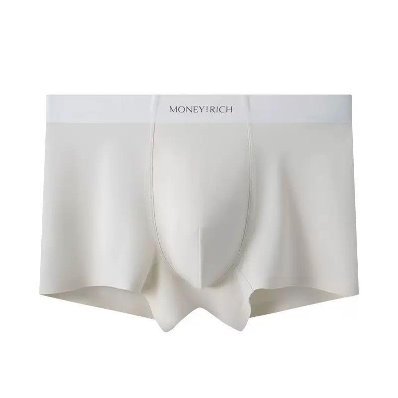 3個セットパンツ メンズ 男性用 ボクサーパンツ 中腰 無縫製 シームレス 接触冷感 柔らかい ニット 平角パンツ 炭黒 松緑 岩灰 素白・機能: 無痕・素材: 錦綸・織り方: ニット・メイン素材: 錦綸・メイン素材含有量: 70-80%・...