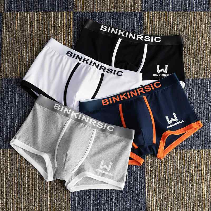 パンツ メンズ 男性用 ボクサーパンツ ニット 中腰 ポリエステル 通気性 ブラック ネイビー グレー ブルー レッド ホワイト L XL 2XL 3XL 4XL