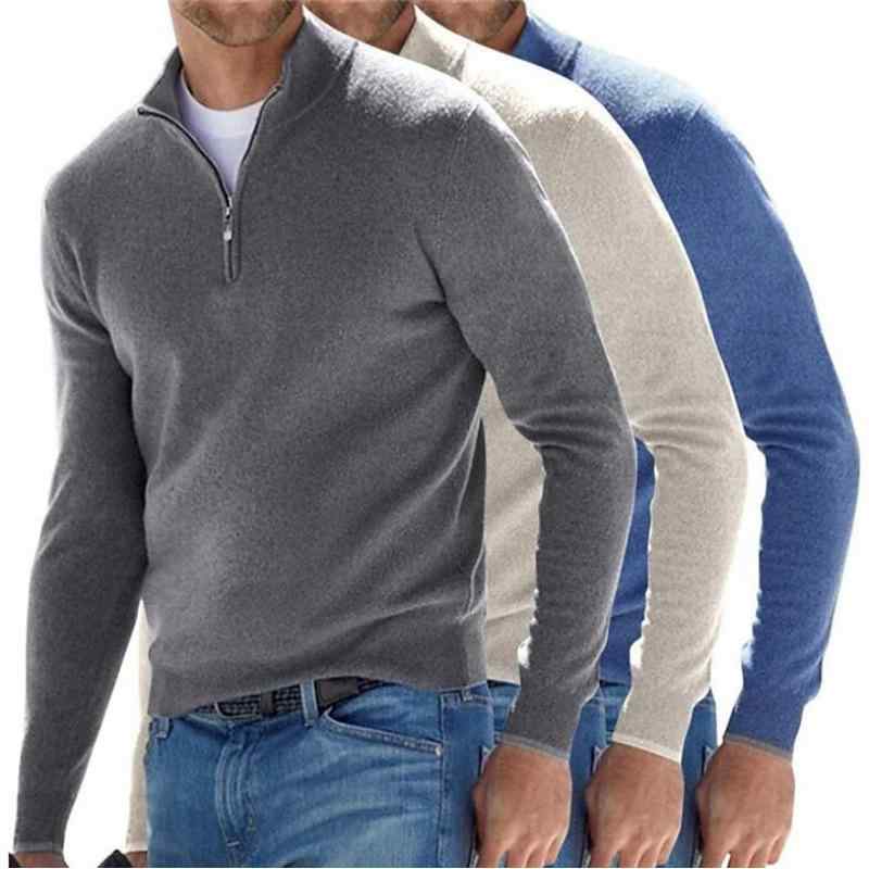 ニット メンズ 男性用 ウール トップス 長袖 ハイネック プルオーバー 秋冬 無地 カジュアル 普段使い S M L XL XXL XXXL グリーン ブルー パープル ブラック ホワイト グレー ピンク系 ベージュ カーキ・スタイル: ...
