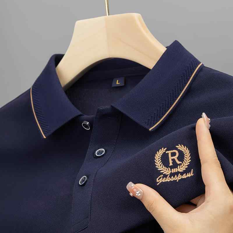 ポロシャツ メンズ 半袖 刺繍 襟付き トップス 大きいサイズ 紳士服 接触冷感 吸湿速乾 通気性 普段使い ネイビー ホワイト ブルー オレンジ ブラック グリーン ワインレッド・カテゴリ: ポロシャツ・スタイル: ベーシック・袖丈: 半...