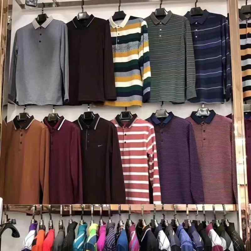 10個セットポロシャツ メンズ 男性用 シニア 紳士 ストライプ柄 長袖 コットン混紡 秋物 トップス カットソー・カテゴリ: ポロシャツ・スタイル: ミドルエイジ向け・袖丈: 長袖・フィット: ルーズ・柄: ストライプ・加工: プリント/...