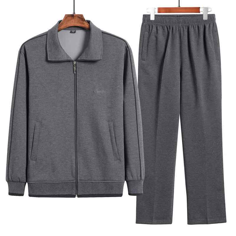 メンズ スポーツウェア セットアップ 男性用 普段着 部屋着 向け スウェット トレーナー 4シーズン ポリエステル ブラック グレー系・カテゴリ: メンズカジュアルセットアップ・スタイル: スポーツ・・パンツ丈: 長ズボン・トップススタイ...