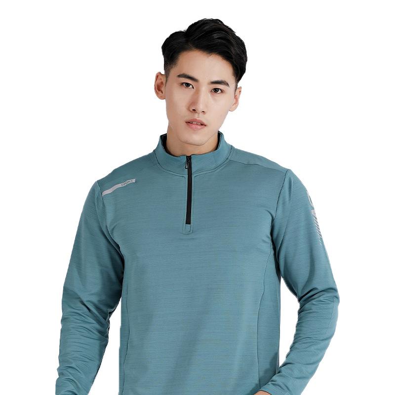 Tシャツ メンズ 長袖 ハーフジップ スタンドカラー 春秋 韓国 スポーティー トップス ポリエステル 無地 スリム 深グレー ブラック ライトグリーン・カテゴリ: スウェット/トレーナー・スタイル: 韓国・袖丈: 長袖・ネックライン: 立...
