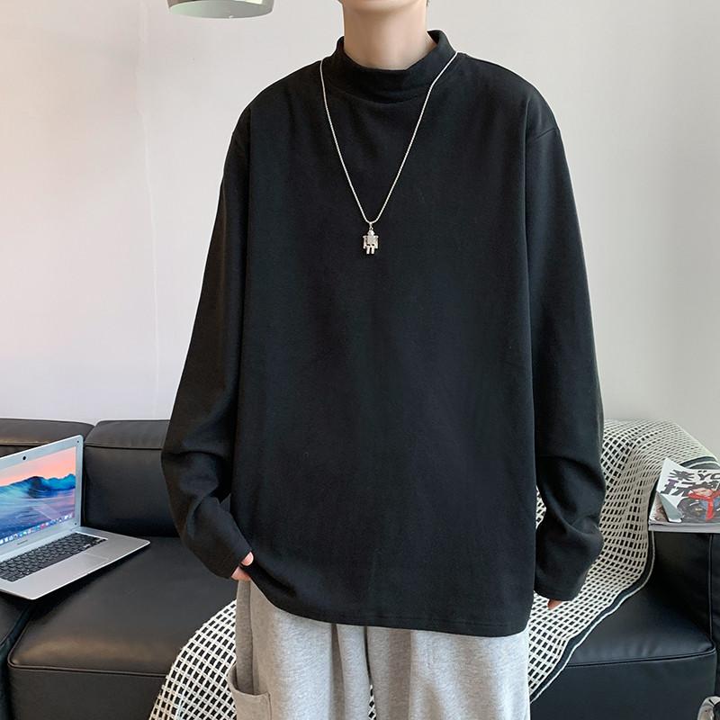 Tシャツ メンズ 長袖Tシャツ 秋冬 裏起毛 あったか インナー トップス カットソー ストレッチ 無地 シンプル カジュアルoutput: ・スタイル: 韓国・素材: ポリエステル・対象: 青少年・種類: Tシャツ・タイプ: プルオーバー...