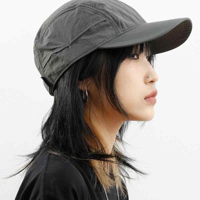 帽子 レディース 春夏 速乾 棒球帽 メンズ 男女兼用 無地 ソフト キャップ 紫外線対策 日焼け防止 遮光 通気性 アウトドア 黒 ブラック グレー カーキ 調整可能・商品カテゴリ: 野球帽・帽子のタイプ: 円頂・つばのスタイル: つば広...