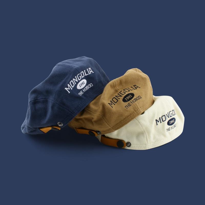 2個セット帽子 メンズ ベレー帽 画家帽 ニュースボーイキャップ ハンチング帽 秋冬 防寒 保温 紫外線対策 日よけ 普段使い 旅行 紺色 ネイビー ベージュ カーキ・カテゴリ: ベレー帽・帽子の種類: ドーム・つばの形状: 短いつば・カラ...