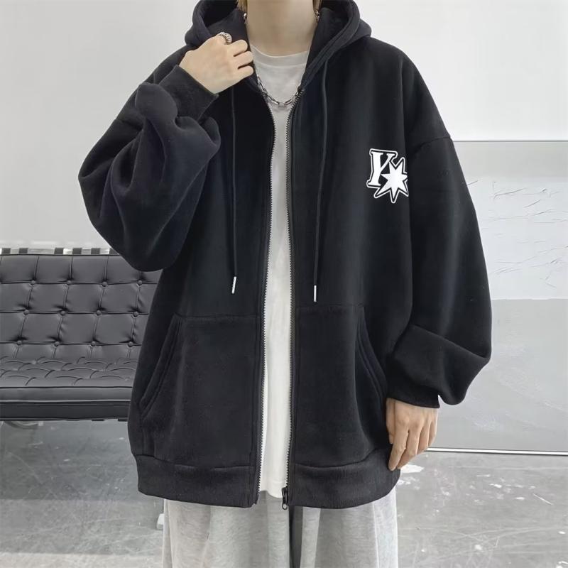 パーカー メンズ 薄手 スウェット 春秋 高見え カジュアル アメカジ ストリート系 ゆったり ジップアップ ライトアウター 部屋着 普段使い ポリエステル 無地 グレー ダークグレー 黒 ベージュ・スタイル: 軽熟カジュアル・対象年齢: ...