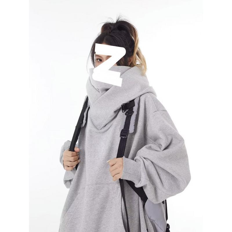 パーカー メンズ 男性用 高襟 スウェット プルオーバー 秋冬 無地 ゆったり 厚手 ポリエステル スポーティー カジュアル 普段使い トップス 長袖 ブラック グレー・カテゴリ: スウェット/トレーナー・スタイル: カジュアル・対象: 青...