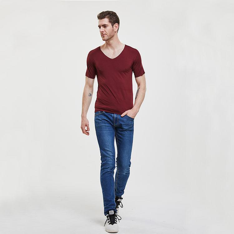 2個セットTシャツ メンズ 男性用 半袖 接触冷感 無地 スリムフィット 薄手 インナー カットソー ポリエステル リブ・カテゴリ: Tシャツ・スタイル: カジュアル・柄: 無地・ネックライン: Vネック・袖丈: 半袖・素材: ポリエステル...