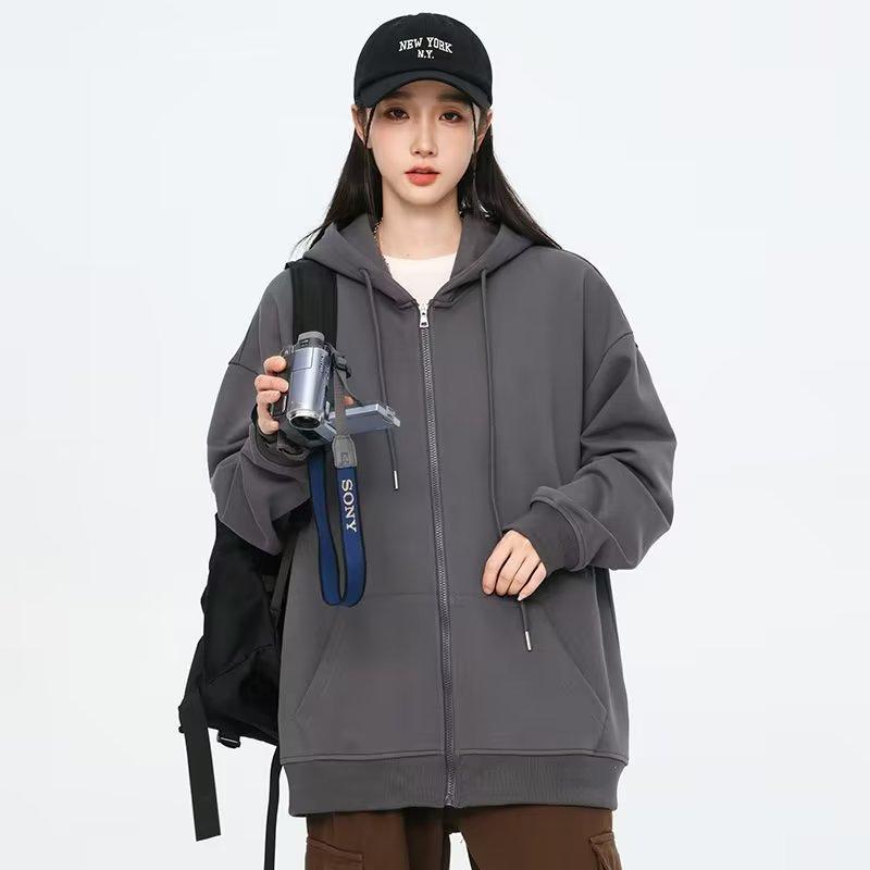 パーカー メンズ 秋冬 裏毛 長袖 無地 スウェット ライトアウター カジュアル フード付き ジップアップ 部屋着 ルームウェア スポーティ ブラック ホワイト グレー・カテゴリ: カーディガン/スウェット・スタイル: 軽熟.カジュアル・対...