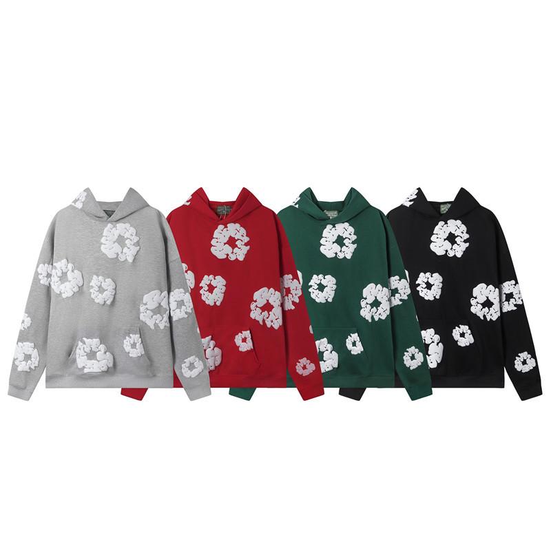 パーカー メンズ 男性用 スウェット トレーナー 裏起毛 コットン 混紡 ゆったり 長袖 プルオーバー フード付き ブラック グレー レッド グリーン ピンク ブルー 秋冬 普段使い 部屋着・スタイル: 简约・対象: 若者・袖丈: 長袖・フ...