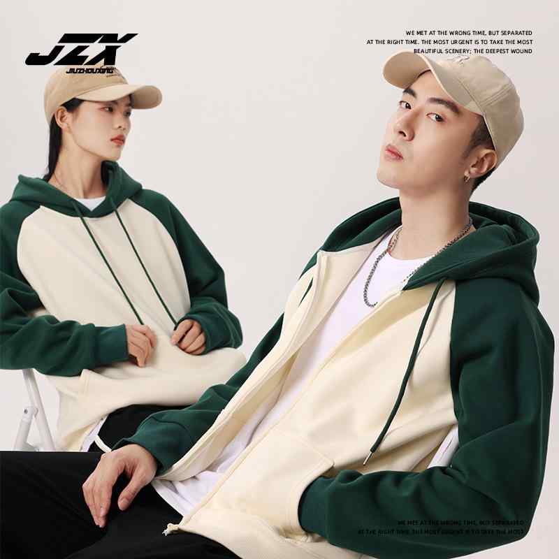 パーカー メンズ 男性用 裏起毛 シルバーフォックスフリース 厚手 ドロップショルダー 配色 切り替え ルーズフィット オーバーサイズ 無地 秋冬 冬