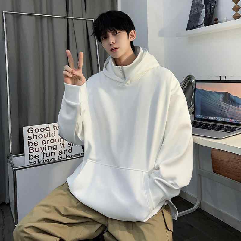 パーカー メンズ 男性用 スウェット プルオーバー 秋冬 オーバーサイズ ゆったり 大きめサイズ 2XL 3XL 4XL 5XL 6XL ポリエステル スエット トレーナー ストリート スポーティ・スタイル: 国潮・タイプ: プルオーバー・...