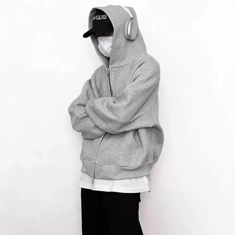 パーカー メンズ 秋冬 裏起毛 アメリカンレトロ hiphop ストリート系 オーバーサイズ プリント ゆったり グレー ブラック・カテゴリ: トレーナー/スウェット・スタイル: カジュアル・袖丈: 長袖・ネックライン: フード付き・・素材...