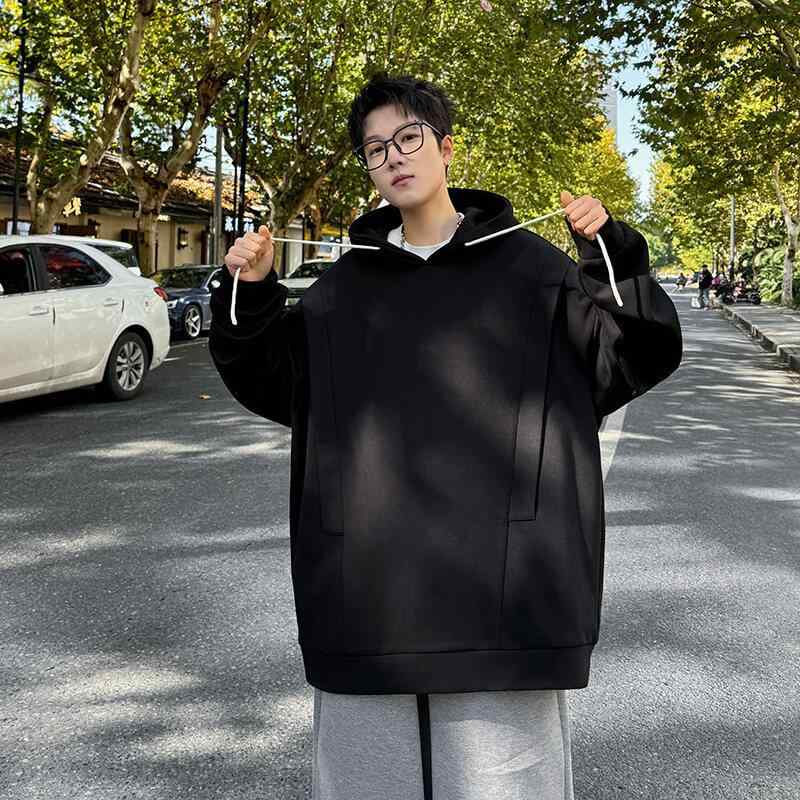 パーカー メンズ スウェット プルオーバー 長袖 厚手 春秋 グレー 黒 ゆったり ポリエステル プリント カジュアル スポーティーカテゴリ: スウェット/トレーナー スタイル: 韓国 対象: 若者 タイプ: プルオーバー ネックライン: ...