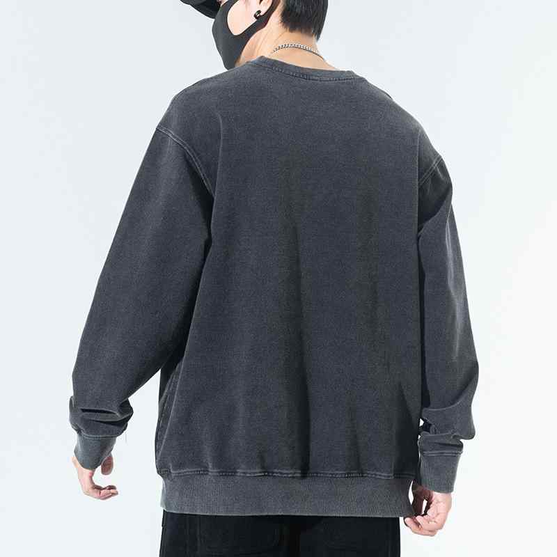 スウェット メンズ 秋冬 裏起毛 トレーナー ゆったり 大きいサイズ ラウンドネック アメカジ スポーツスタイル 普段使いoutput: ・カテゴリ: 卫衣/绒衫・スタイル: 运动.休闲・対象: 若者.成人.男性・素材: 綿94%.スパンデ...