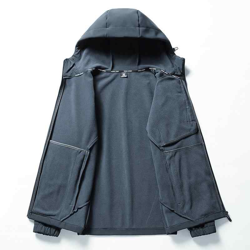 ジャケット メンズ 男性用 防寒着 フリース裏地 アウター 撥水 ストレッチ フード付き ブルゾン ジャンパー アウトドアウェア 秋冬 ブラック ブルー カーキ・商品カテゴリ: ジャケット・スタイル: 韓国版・フィットタイプ: レギュラー・...