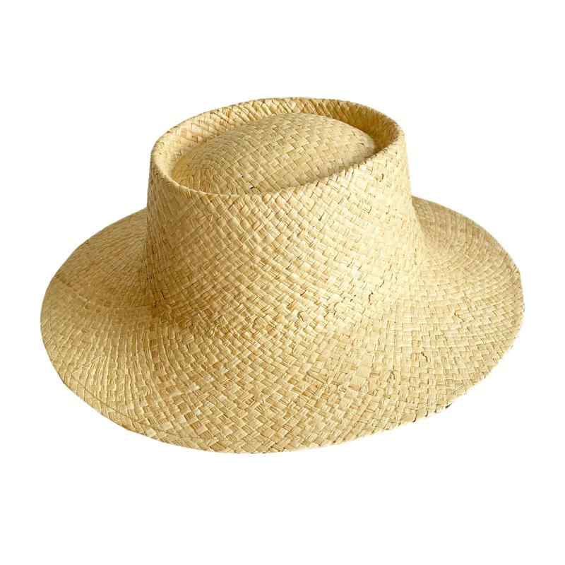 2個セット麦わら帽子 レディース メンズ 韓国 シンプル ラフィア草 ハット 日焼け防止 紫外線対策 ビーチ 短つば 遮光 日よけ帽子 リゾート 旅行 普段使い