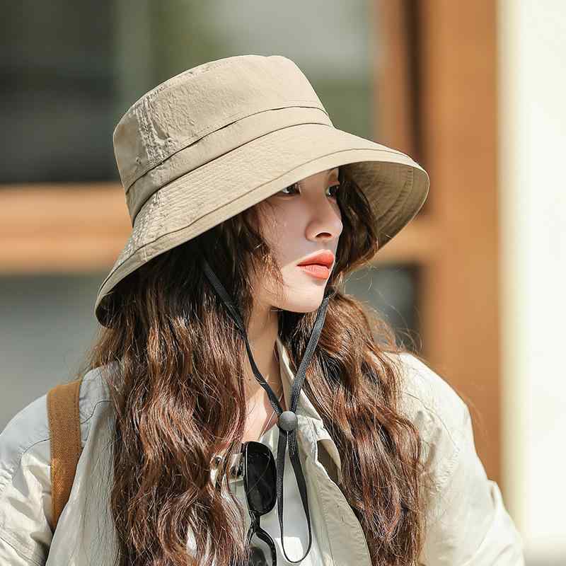 帽子 レディース 登山用帽子 速乾 防水 UVカット 漁夫帽 キャンプ 釣り 日よけ M カーキ ベージュ ブラック ネイビー・カテゴリ: 漁夫帽・流行要素: 英字・帽子の種類: ラウンドトップ・つばの形状: ワイドブリム・カラー: カーキ...