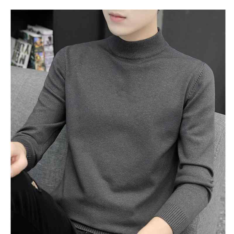 ニット メンズ 男性用 ハーフネック セーター 長袖 トップス スリムフィット リブ裾 ポリエステル 秋冬 白 黒 グレー・カテゴリ: ニット・・タイプ: プルオーバー・シルエット: スリム・ネックライン: セミハイネック・袖丈: 長袖・・...