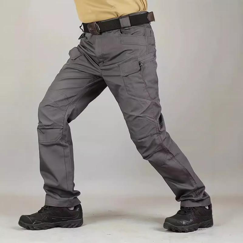 パンツ メンズ ワークパンツ カーゴパンツ 作業ズボン ズボン ワークウェア アウトドア カジュアル ストレートパンツ 中厚手 伸縮性 耐摩耗性 多機能 多ポケット カーキ ブラック グレー 春秋