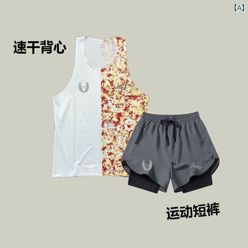 オレゴン プロジェクト アメリカン 速乾 ベスト メンズ スポーツ ノースリーブ スポーツ 学生 フィットネス トレーニング ランニング バスケットボール ショーツ対象：男性サイズ: XXL XXXL M XL色の分類: [反射オレゴン +...