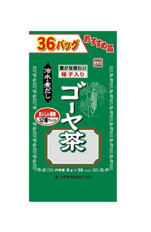 山本漢方製薬 お徳用ゴーヤ茶 8gX36H内容量：36包