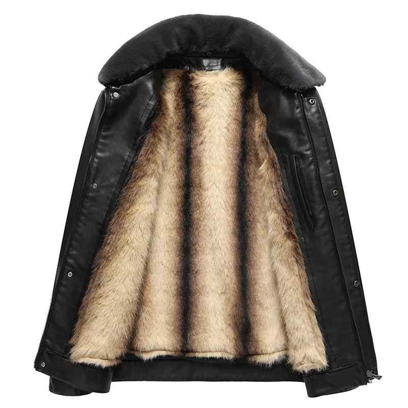 ジャケット メンズ 男性用 PUレザー 皮ジャン 裏起毛 暖かい 防寒着 中綿入り 取り外し可能 毛襟付き アウター 秋冬 ミドル丈 紳士服 黒/茶・スタイル: ・着丈: ミドル丈(65cm超80cm以下)・シルエット: ゆったり・襟の形:...