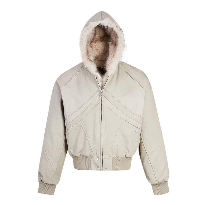 ジャケット 男性用 アウター アメリカンレトロ 解構デザイン ゆったり 厚手 裏ボア 防寒 秋冬 ブラック グレー ベージュ・商品カテゴリ: ジャケット・スタイル: アメカジ・対象: 18～24歳・フィット: ルーズ・フロント: ジッパー・...