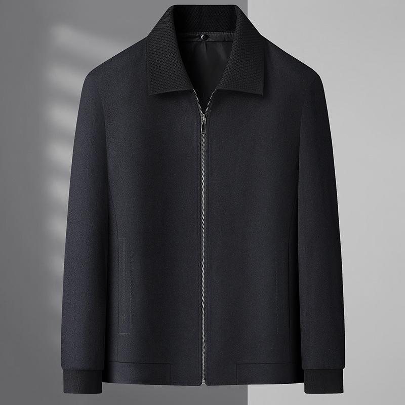 2個セットジャケット メンズ 男性用 大きいサイズ ビジネス カジュアル 紳士服 リブ 襟付き ポリエステル 無地 春秋 アウター ジャンパー ブルゾン・カテゴリ: ジャケット・スタイル: ベーシック・対象: メンズ・フィット: ゆったり・...