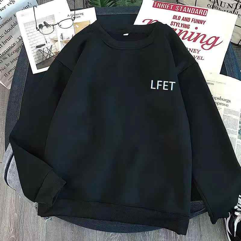 Tシャツ メンズ プリント クルーネック 長袖 トップス 秋 薄手 韓国 ゆったり カジュアル インナー ブラック ホワイト ポリエステル・スタイル: カジュアル・カテゴリ: トレーナー/スウェット・袖丈: 長袖・ネックライン: ラウンドネ...