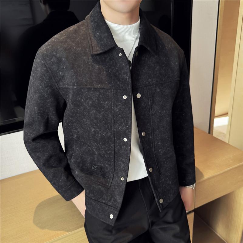 ジャケット メンズ 男性用 ウール混紡 テーラードジャケット 厚手 無地 シングルブレスト 冬物 アウター トップス 羽織り 上着 ブラック 黒 グリーン 緑 アメカジ カジュアル・商品カテゴリ: Tシャツ・素材機能: 耐摩耗性.高さ色堅牢...