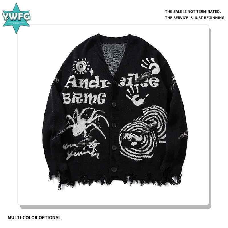 2個セットニット メンズ レトロ ジャカード クルーネック 長袖 セーター ゆったりサイズ 秋冬 ブラック ブルー ピンク カーキ ベージュ グレー