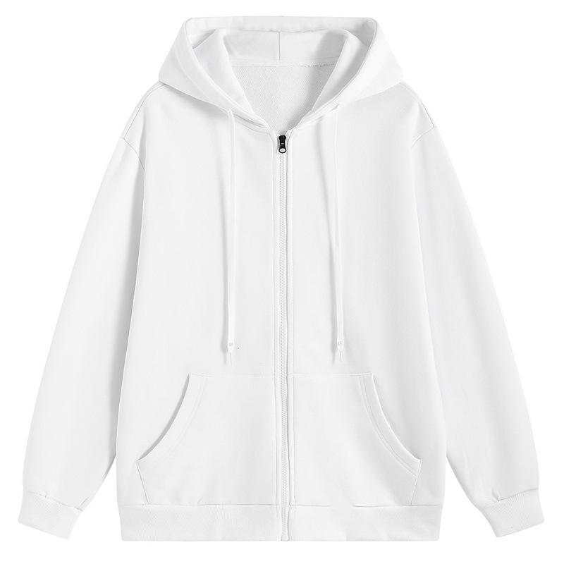 スウェット メンズ パーカー 秋冬 裏起毛 無地 ルーズ カジュアル フルジップ ジャケット トップス M L XL 2XL 3XL 4XL ホワイト ブラック ワインレッド ベージュ ダークグレー モスグリーン ヘザーグレー ポリエステル...
