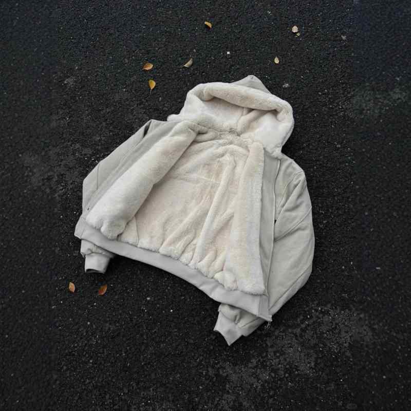 ジャケット 男性用 コットン混紡 加絨 厚手 フード付き 防寒着 ブルゾン ジャンパー ブラック カーキoutput: ・カテゴリ: 綿衣/綿服・スタイル: ストリート・対象年齢: 18-24歳・ネックライン: 無領・フィット: ルーズ・フ...