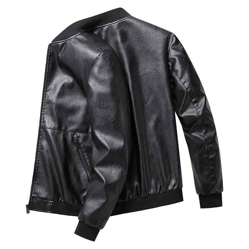 ジャケット 男性用 PUレザー ブルゾン 春秋 ライダースジャケット スリムフィット ブラック ブルー カーキ M L XL 2XL 3XL 4XL・カテゴリ: メンズレザージャケット・スタイル: 韓国・対象年齢: 成人・対象: 男性・着丈...