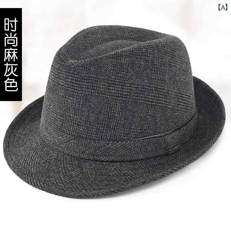 高齢者の メンズ ハット 男性の 暖かいの 厚手 春秋60代の 帽子 秋冬 .カラフルカラーオシャレデザイン.シンプルスタイル。詳細: チェック柄帽子のスタイル: ベル型モールでも同じスタイルですか: はい対象者：..高齢者該当シーン: シ...