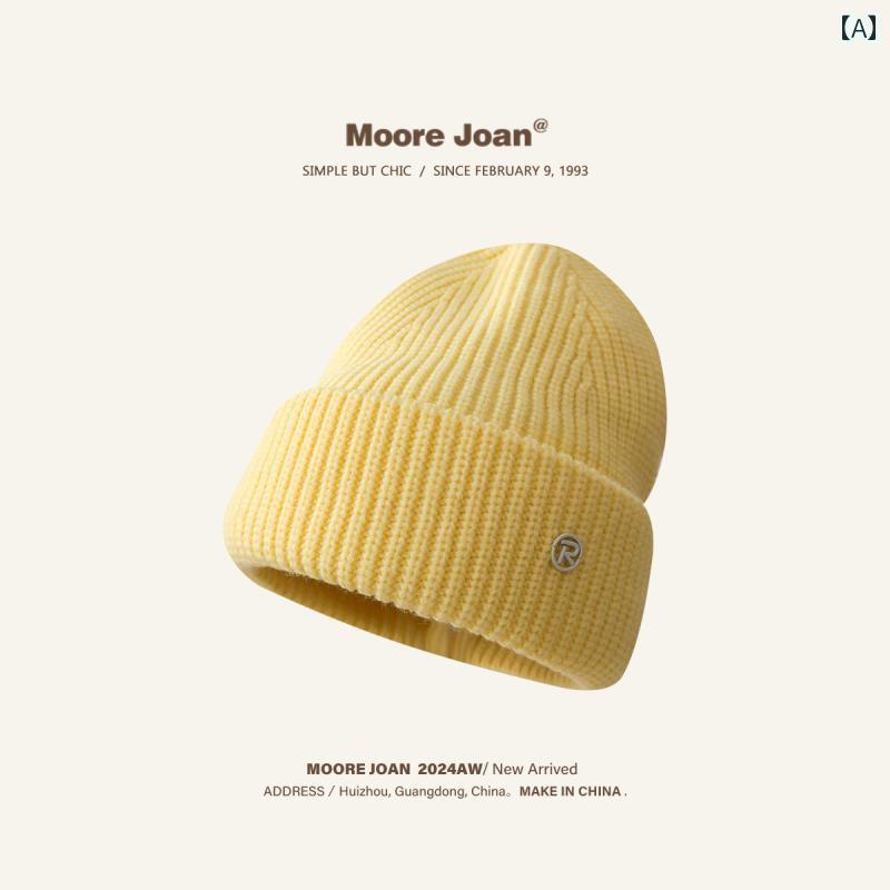 メンズ 大きめ 頭 囲 ニット帽 秋冬 厚手 防寒 暖かい ウール 帽子 顔 出し 小さめ プルオーバー 防 寒 レディース.オシャレデザイン上場年と時期：年秋キャップスタイル: コーン対象者: ティーンエイジャー.カップル.つばのスタイル...