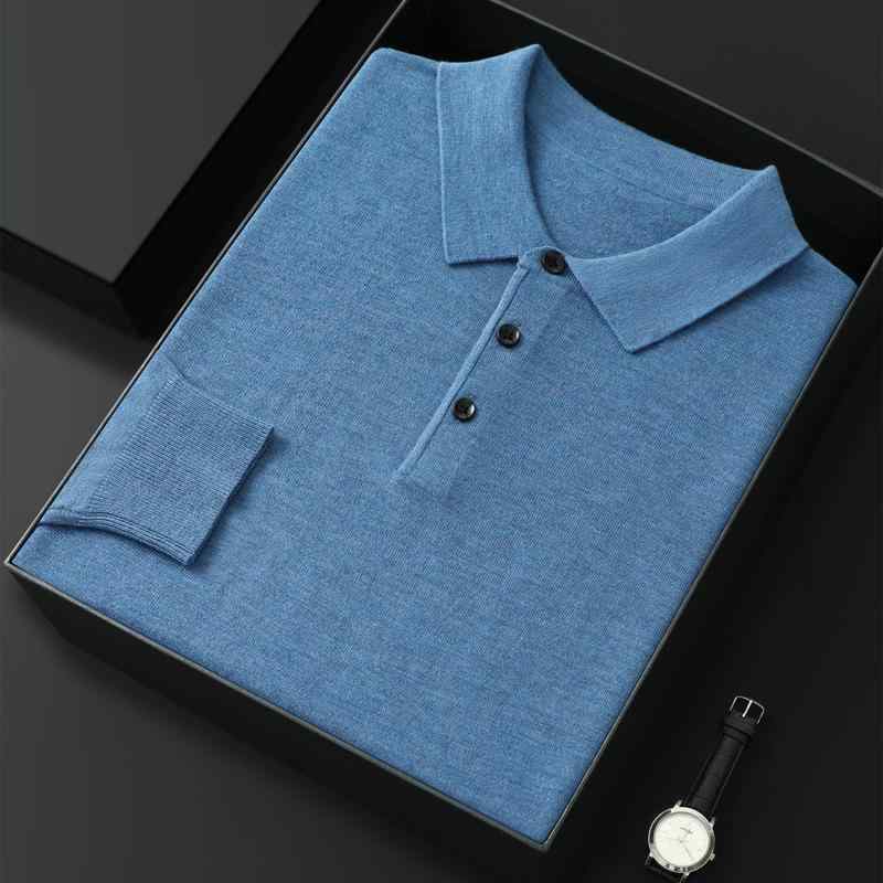 ニット メンズ 薄手 ウール Poloシャツ 長袖 トップス カットソー スリムフィット 春秋 紳士 ビジネス カジュアル 赤 茶 グレー 青 緑 黒・カテゴリ: ニットシャツ・スタイル: プルオーバー・シルエット: スリム・襟型: ポロ襟...
