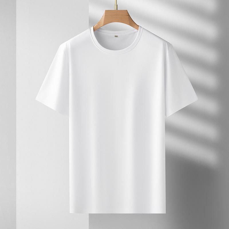 Tシャツ メンズ 男性用 半袖 無地 薄手 丸首 ゆったりサイズ 接触冷感 部屋着 普段使い ブラック ホワイト系- スタイル: スポーツ- ※情報を削除してください。→ 商品番号:: 23611- 主な生地の組成: ポリエステル繊維- 柄...
