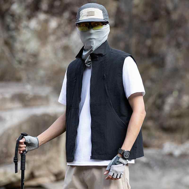 ベスト メンズ 男性用 アウトドア 登山 ウェア 秋冬 フリース 裏起毛 防寒 多ポケット ブラック カーキ パープル・カテゴリ: 綿服ベスト・スタイル: スポーツ・対象: メンズ・年齢層: 成人・デザイン: 無地・タイプ: カーディガン・...