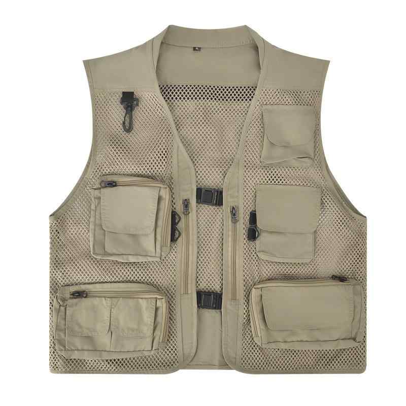 2個セットベスト 男性用 メッシュ 通気性 多ポケット カモフラージュ柄 ショート丈 カジュアル 速乾 撮影用 春夏秋冬 レッド ブラック カーキ デジタル迷彩 迷彩ブラウン 迷彩グリーン・カテゴリ: メンズベスト・スタイル: アーバンカジ...