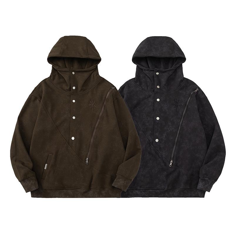 スウェット メンズ レディース オーバーサイズ 長袖 無地 裏毛 プルオーバー トップス 男女兼用 綿 ストリート系 カジュアル 韓国 ブラック コーヒー色・カテゴリ: プルオーバー・スタイル: 韓国・対象: 18～24歳・袖丈: 長袖・ネ...