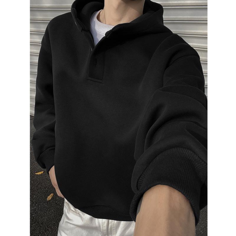 パーカー メンズ スウェット プルオーバー ライトグレー ブラック ネイビー 無地 フード付き 厚手 96% 兔毛 混紡 秋冬 カジュアル スタイル・スタイル: ・袖丈: 長袖・フード: 連帽・厚さ: 厚手・素材: 兔毛96%以上・生地: ...