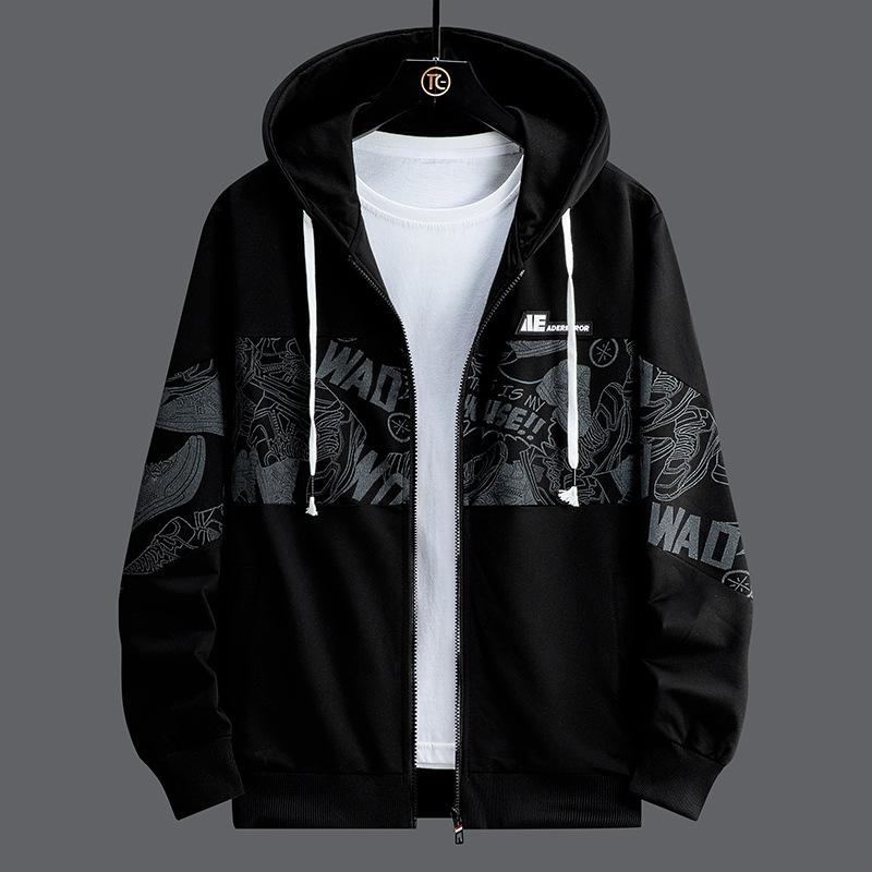 スウェット メンズ 薄手 秋物 カジュアル パーカー 長袖 プルオーバー プリント 部屋着 ルームウェア 普段使い 白 ホワイト グレー 赤 レッド ポリエステル・スタイル: カジュアル・セット販売: はい・対象年齢: 18-24歳・裏地:...