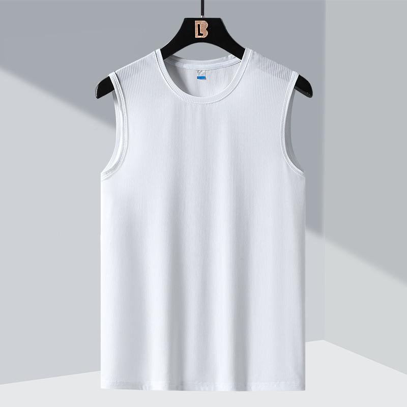 タンクトップ メンズ 男性用 レディース 女性用 接触冷感 ノースリーブ Tシャツ スポーツ ランニング トレーニング 接触冷感 吸湿速乾 薄手 ルームウェア 部屋着 春夏 ブラック ホワイト グレー グリーン・版型: ルーズ・柄: 無地・...