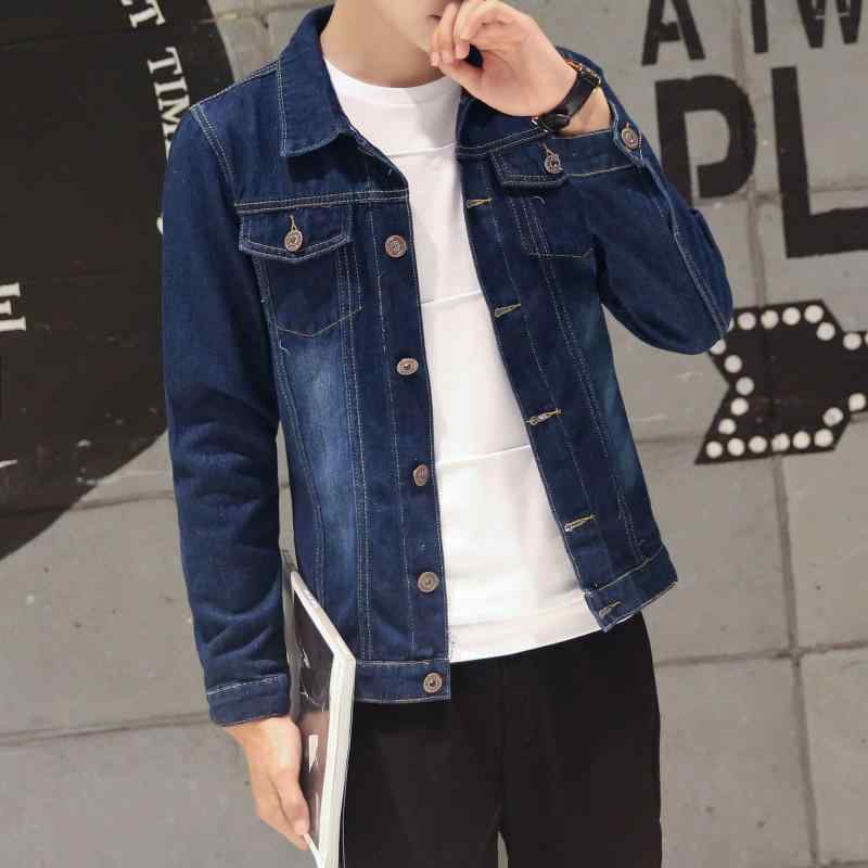 ジャケット メンズ デニムジャケット カジュアル Gジャン 長袖 スリム 秋物 トップス アクリル 普段使い・カテゴリ: ジャケット・スタイル: カジュアル・対象年齢: 18-24歳・襟の形: 襟付き・シルエット: スリム・前立て: シング...
