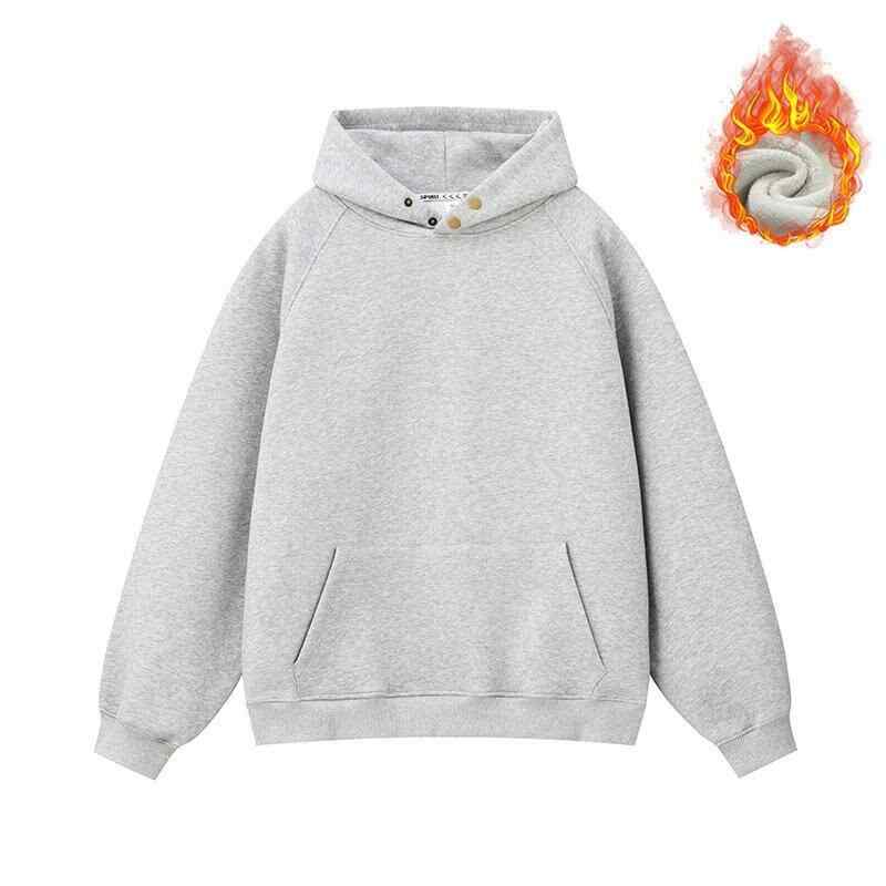 パーカー メンズ 秋冬 裏起毛 スウェット プルオーバー 長袖 無地 白 グレー カジュアル