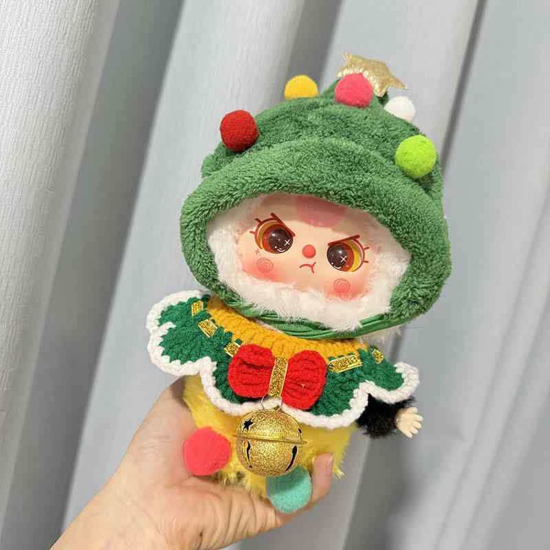ぬいぐるみ用着せ替え クリスマス 黄色い鈴 セット 20cm ドール 人形 ぬいぐるみstring