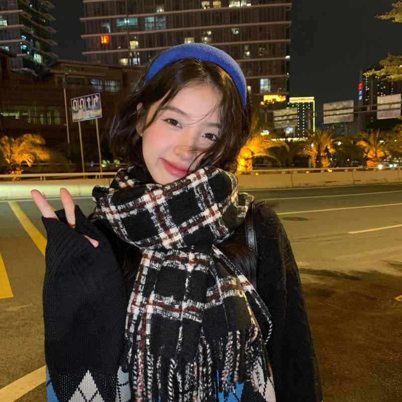 マフラー レディース 秋冬 韓国 チェック柄 ストール 男性用 ショール 暖かい 防寒 おしゃれ フリンジ付き 200cm 70cm コーヒー ブラック ピンク系 グレー ミルクティー・機能: 保温・スタイル: ・柄: 格子柄・素材: 圈圈...